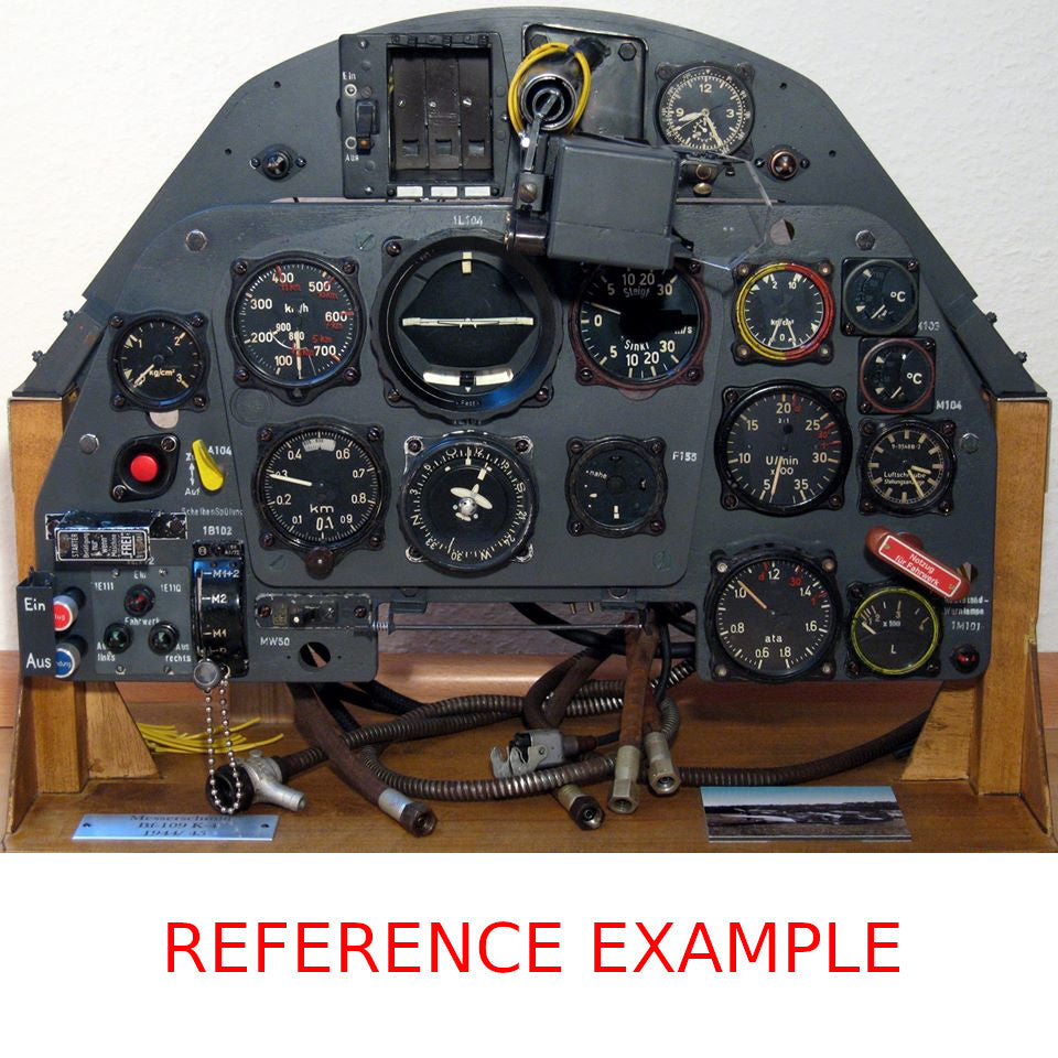 Original German WWII Luftwaffe Messerschmitt Me 109 Bf 109K-4 Cockpit ...