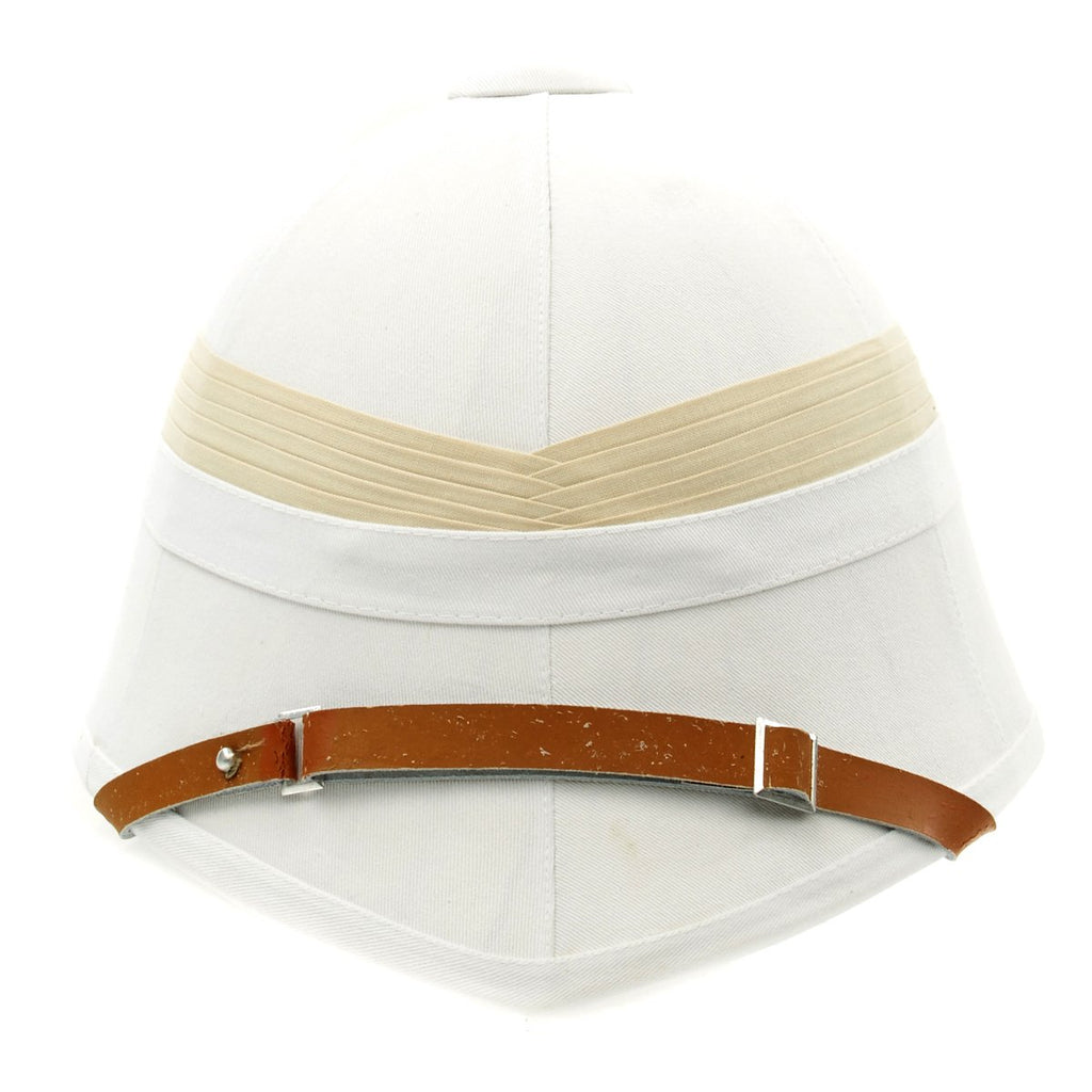 British P-1871 Victorian Colonial White Pith Helmet – International ...