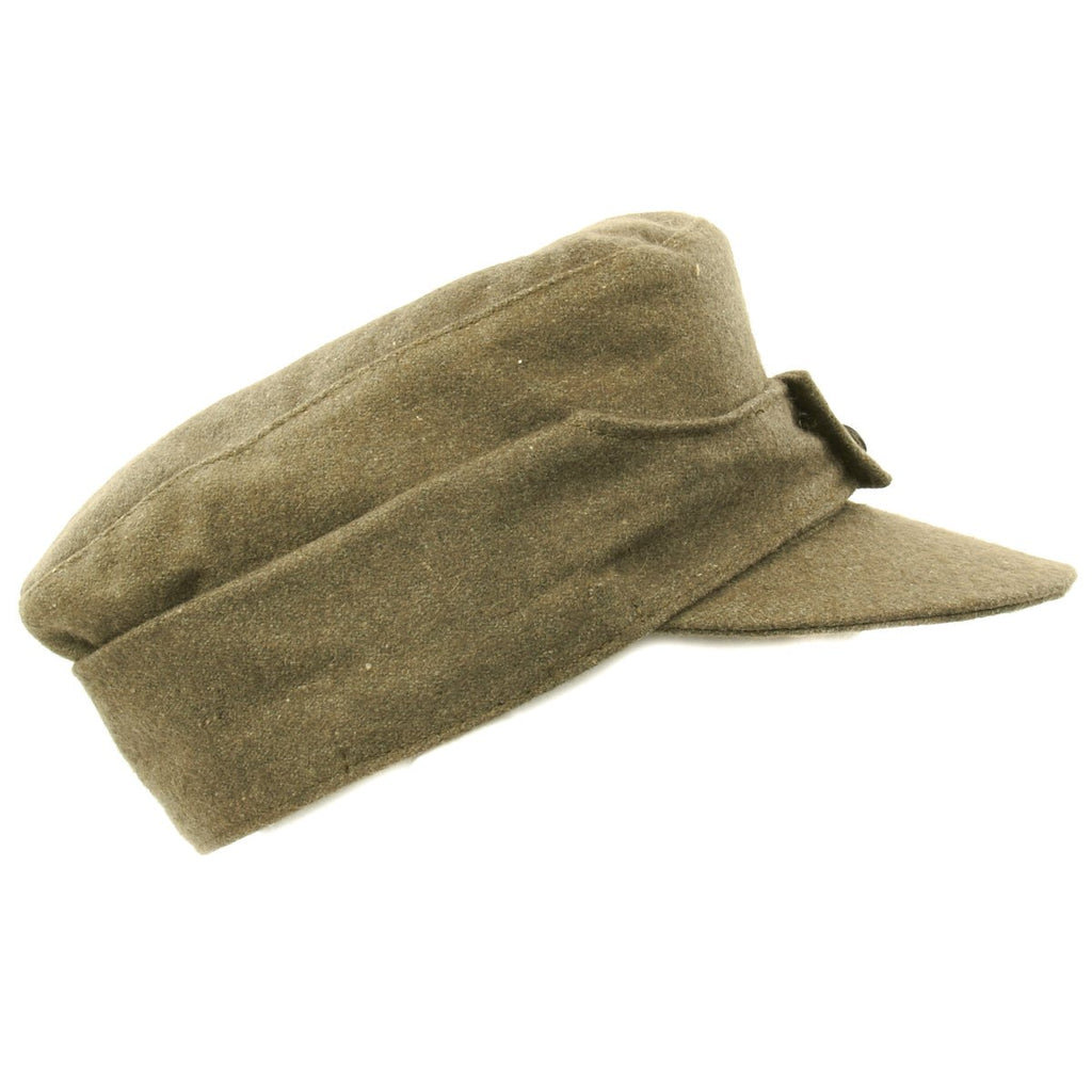 German WWII M43 Cap in Field Grey Wool – International Military Antiques