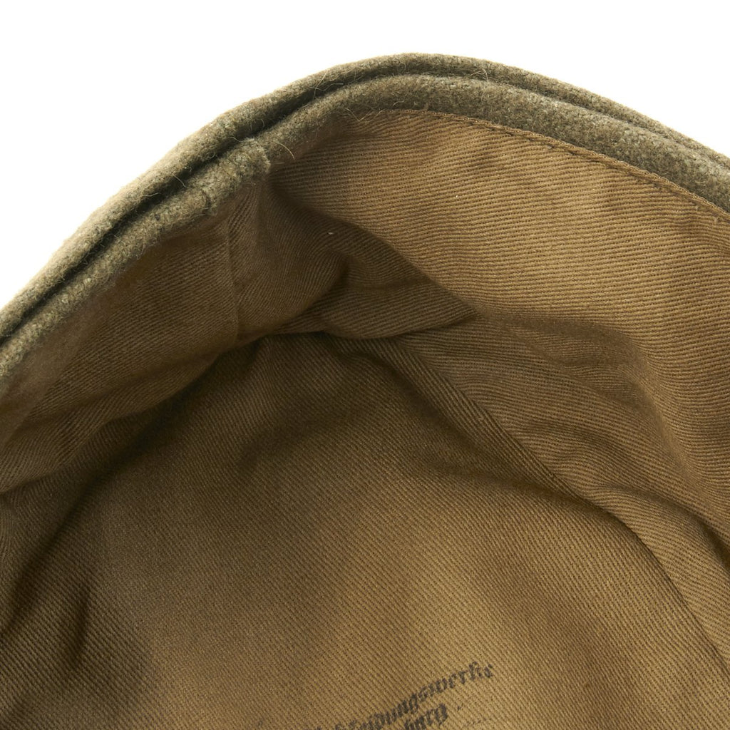 German WWII M43 Cap in Field Grey Wool – International Military Antiques