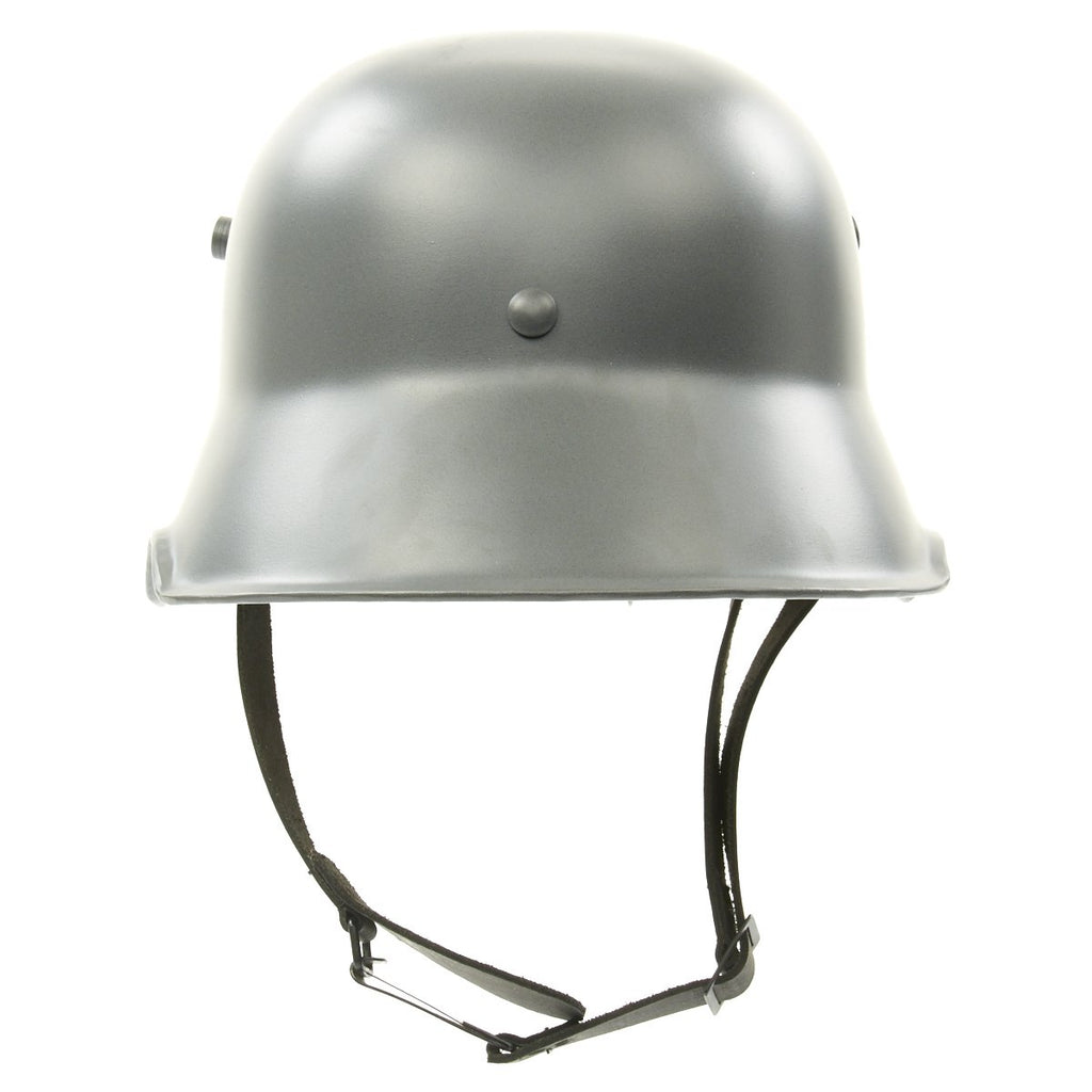German WWI M18 Steel Ear Cut Out Helmet with Leather Liner ...