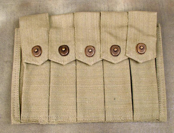 U.S. Reising & Thompson 20 Round Magazine Pouch: WW2 Style ...