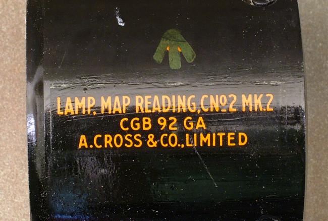 British M-1944 Map Reading Lamp: WWII Surplus – International Military ...