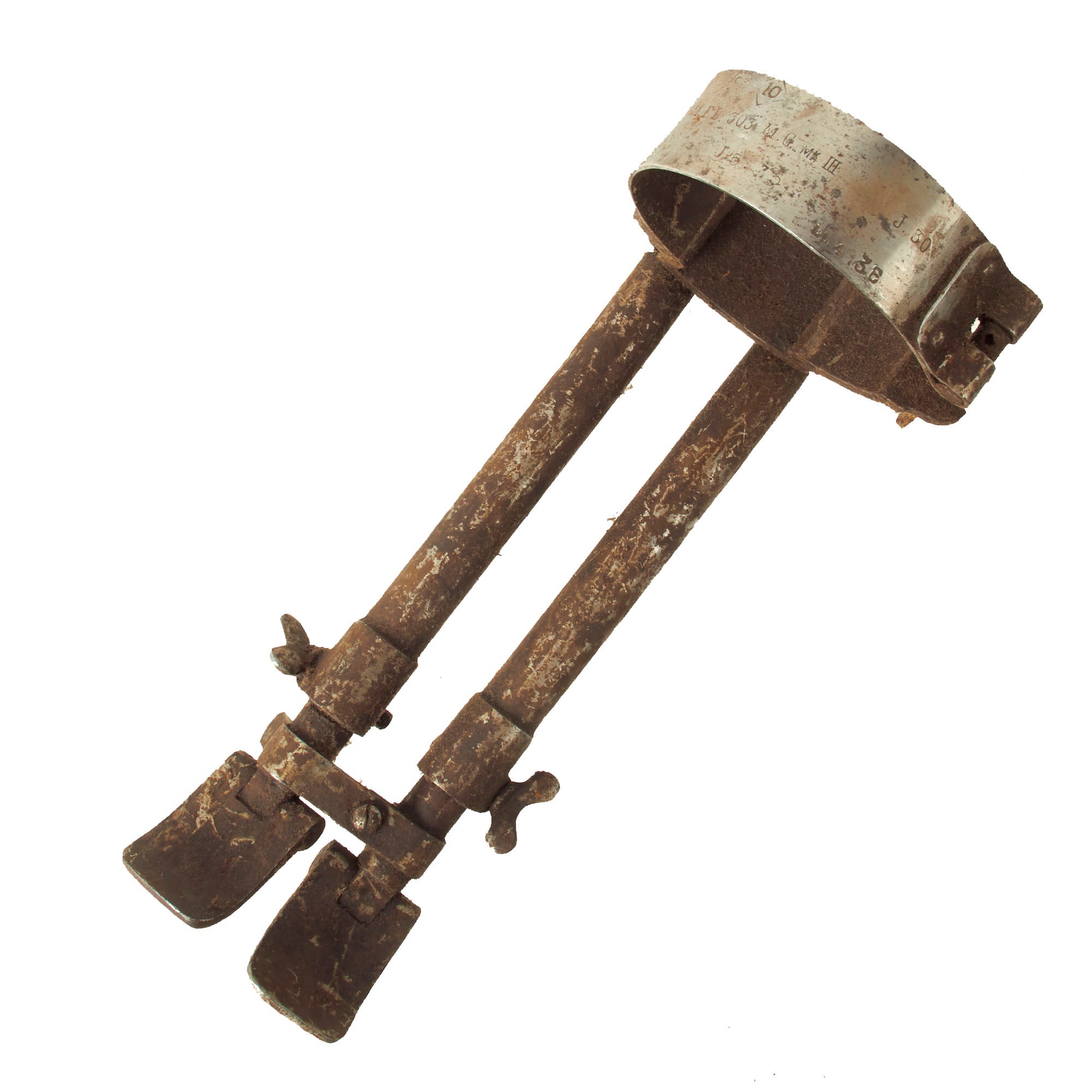 Original British WWI Era Lewis Light Machine Gun Bipod Mk III ...