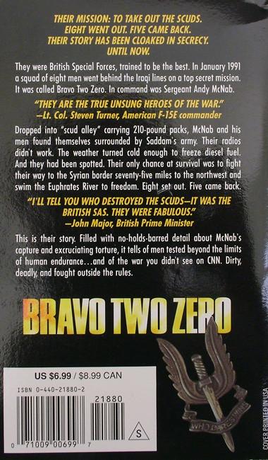 Book: Bravo Two Zero & Original Silk Map of Baghdad Iraq ...