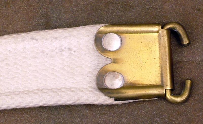British Enfield White Web Parade Sling – International Military Antiques