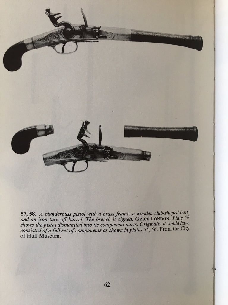 Original English 1810 Flintlock Convertible Combination Pistol and Fow ...