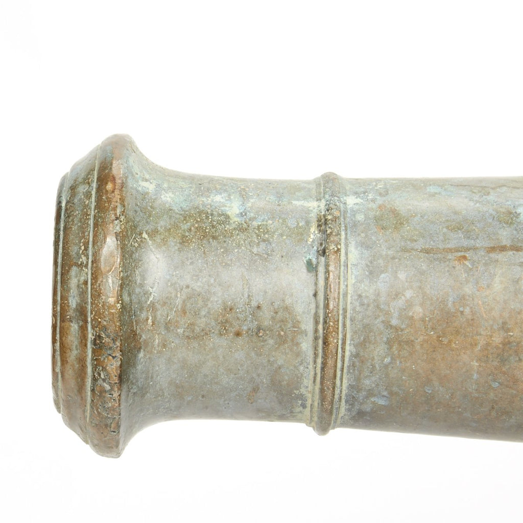 Original 18th Century Bronze 2-Pounder Falcon Cannon with Oak Naval ...
