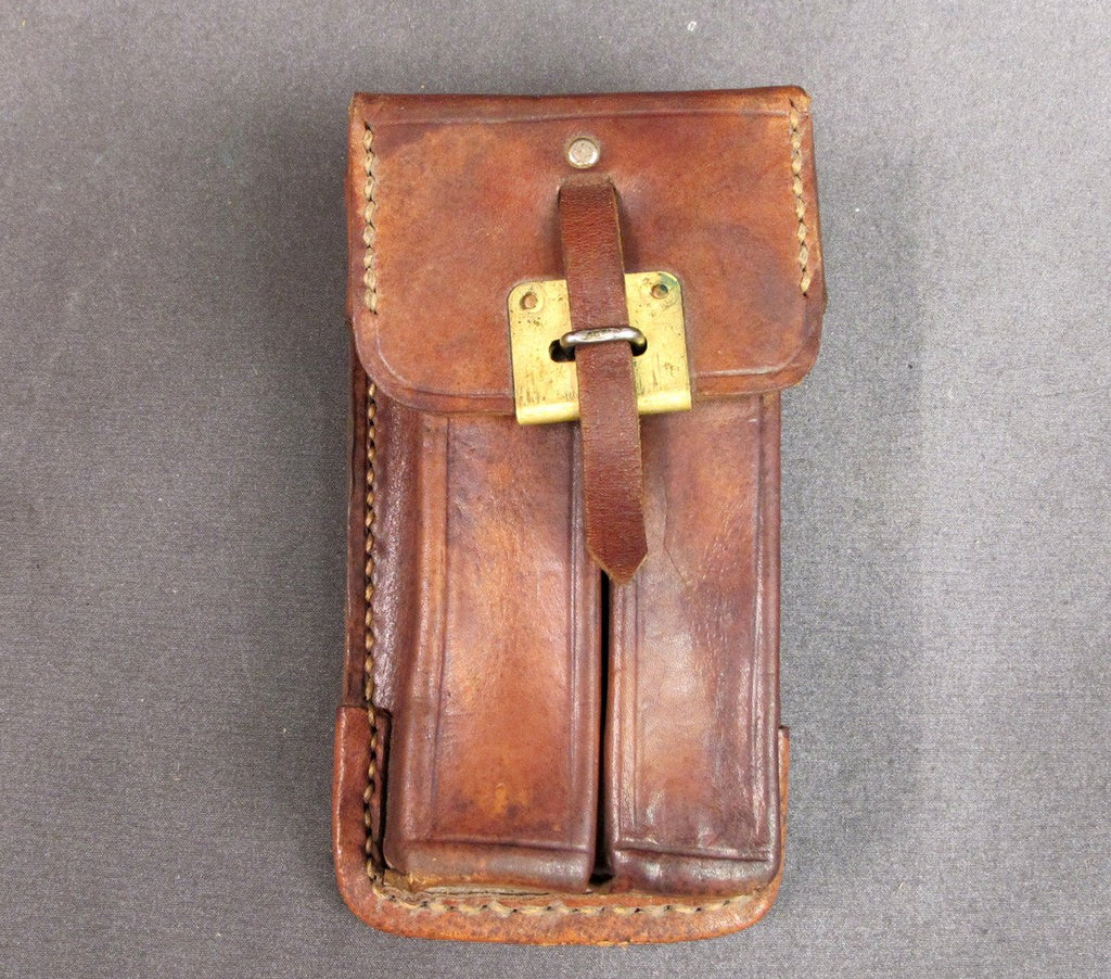 German MP28 SMG 20rnd Magazine Double Leather Pouch – International ...
