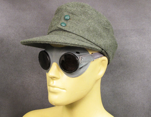 German WW2 Mountain & Motorized Troop Goggles: Carl Zeiss- Umbral ...