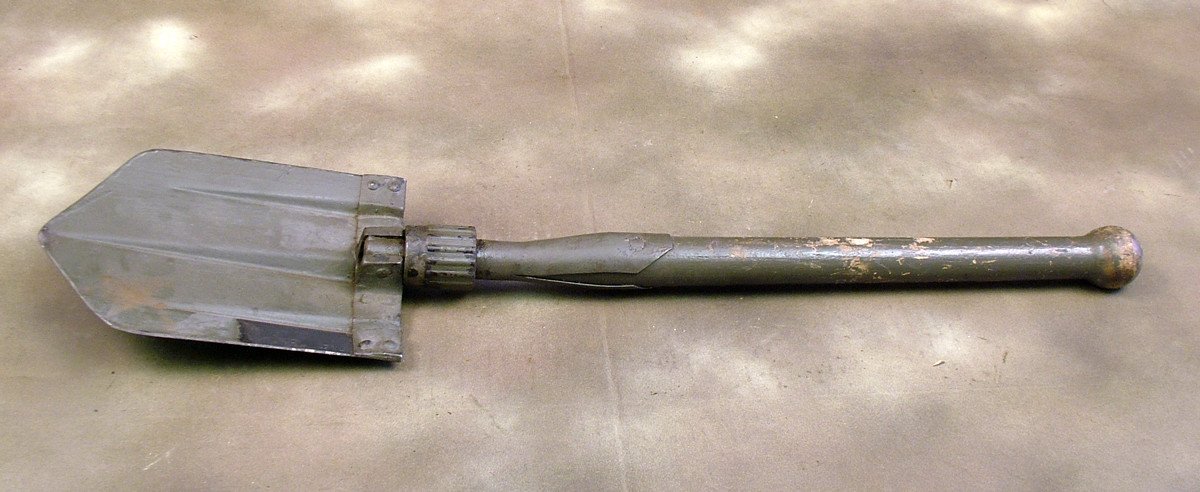 German WW2 Klappspaten Foldable Spade: WW2 Marked – International ...