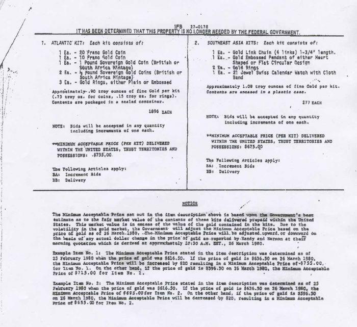 Original U.S. WWII Navy Atlantic Escape and Evasion Gold Barter Kit ...