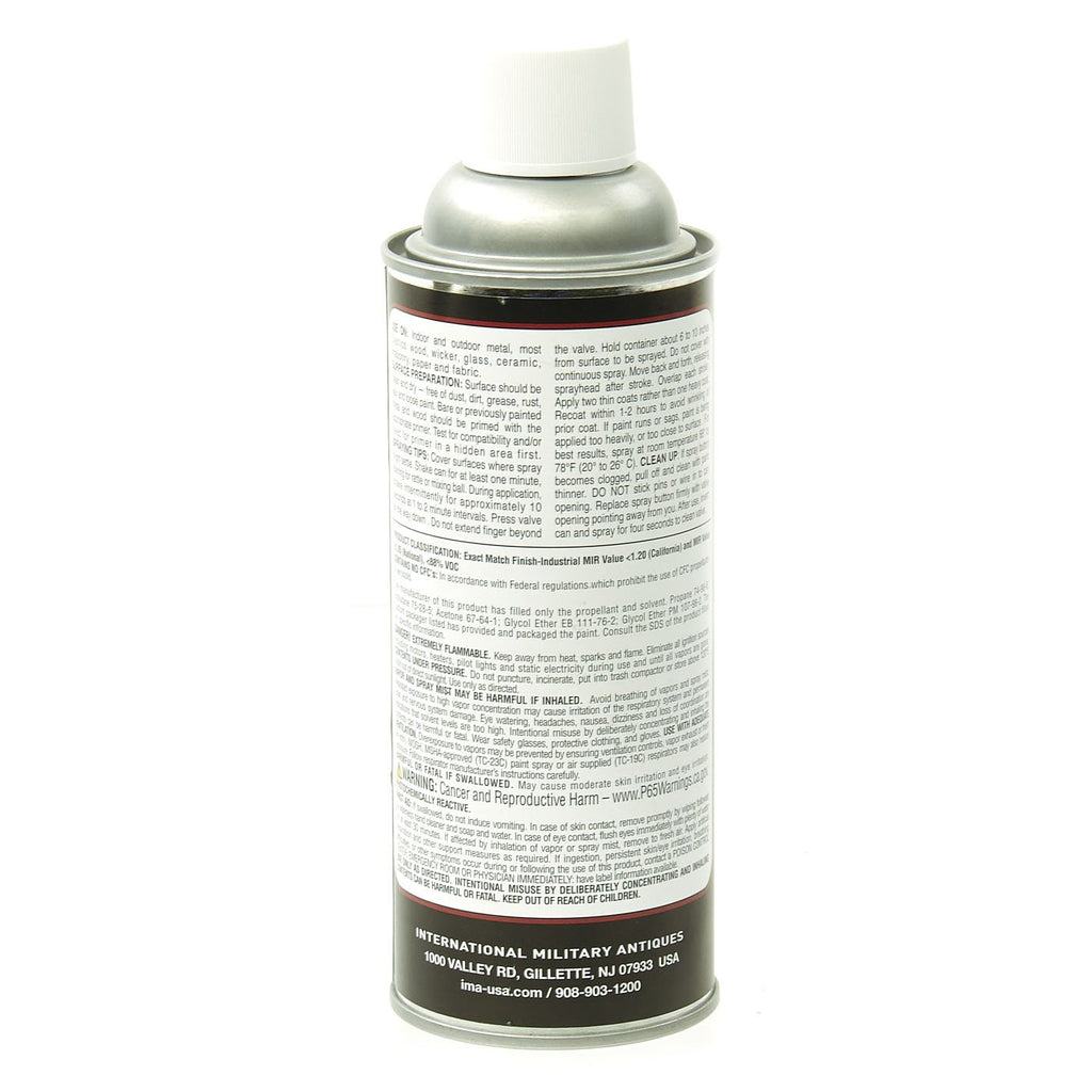 Spray Paint - U.S. WWII M1 Helmet Early War OD Green Acrylic Enamel Sp ...
