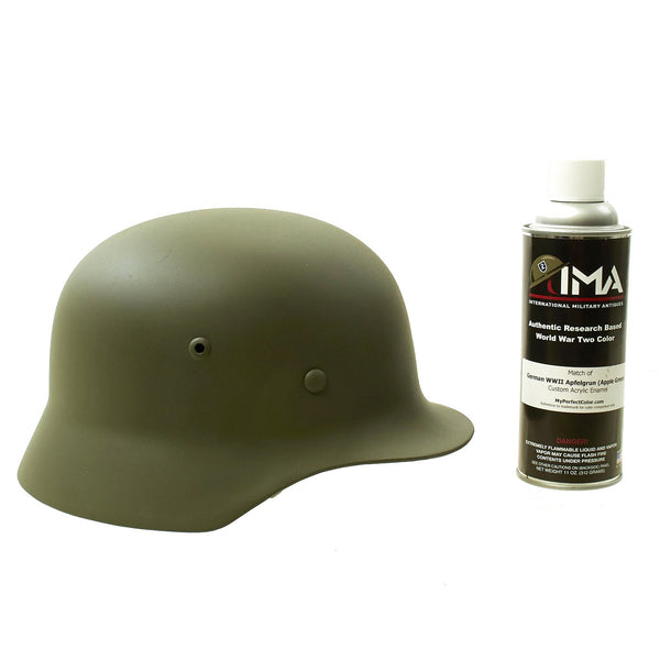 Spray Paint - German WWII Apfel Grün (Apple Green) M35 Helmet Custom A ...