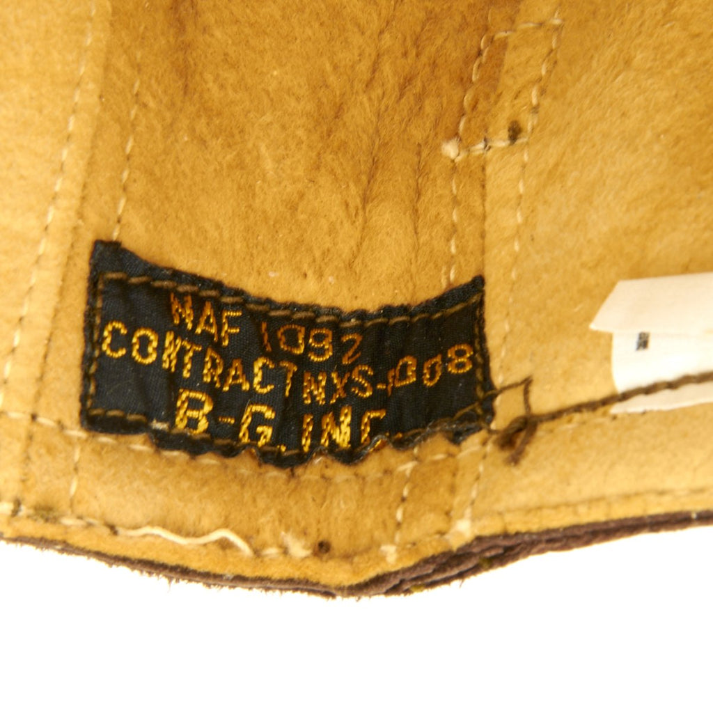 Original U.S. WWII Navy Aviator NAF 1092 Flight Helmet – International ...
