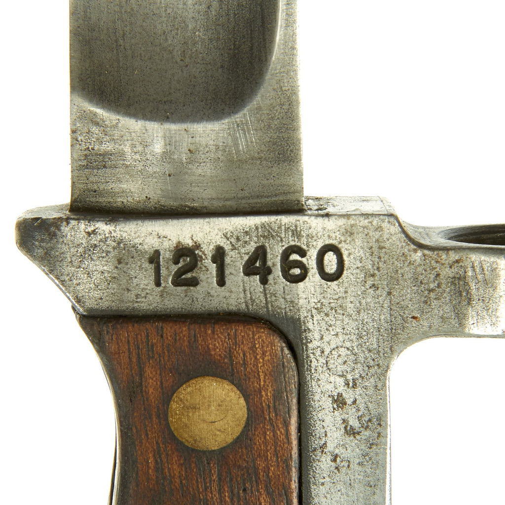 Original Danish Krag–Jørgensen M1915 T-Back Bayonet for Gevær M/89 Rif ...