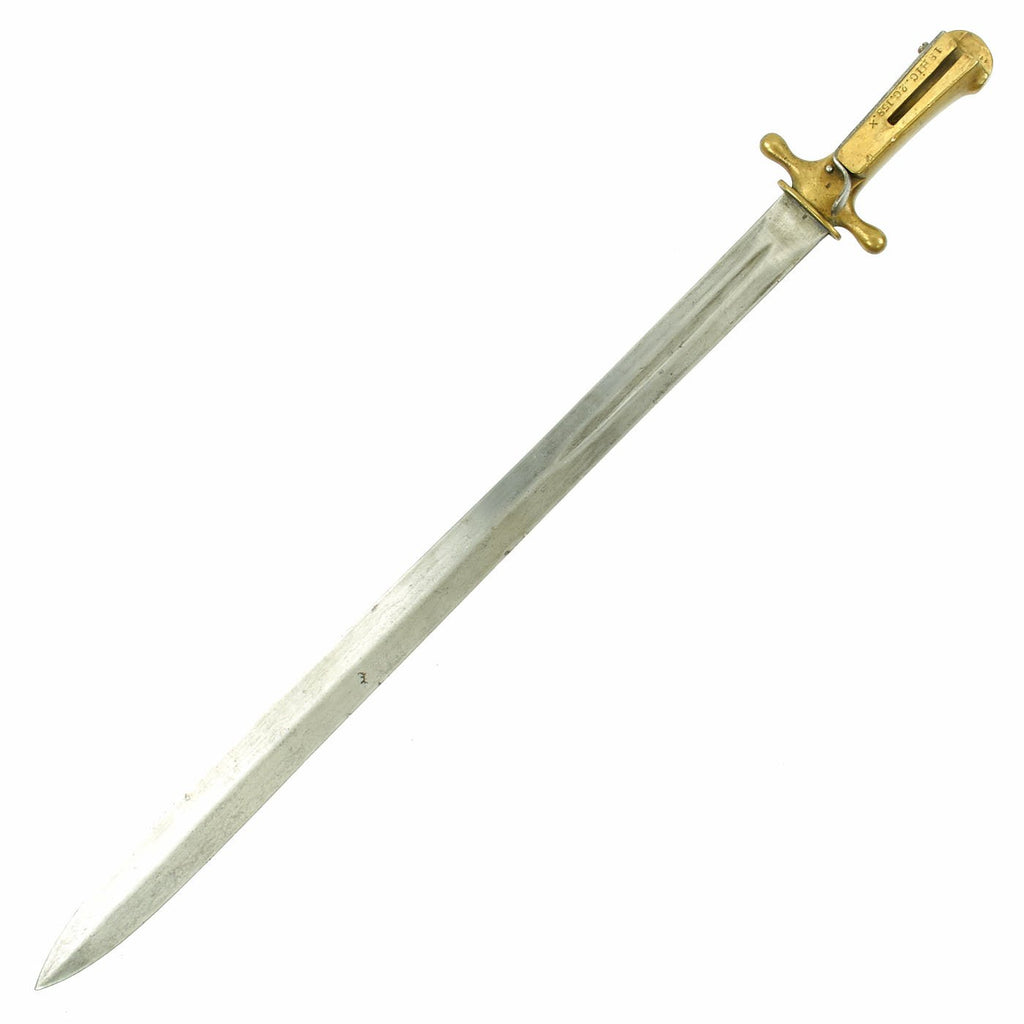 Original Danish Model 1853/66 Snider Naval Rifle Sword Bayonet with Re ...
