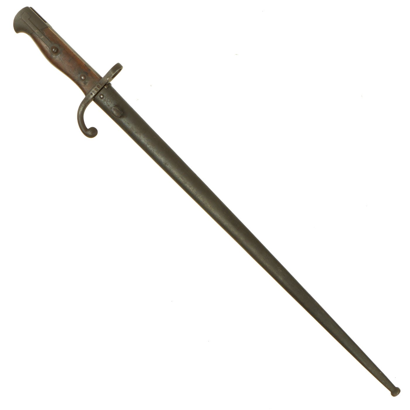 Original Belgian Comblain Model 1867 Sawback Bayonet with Scabbard for ...