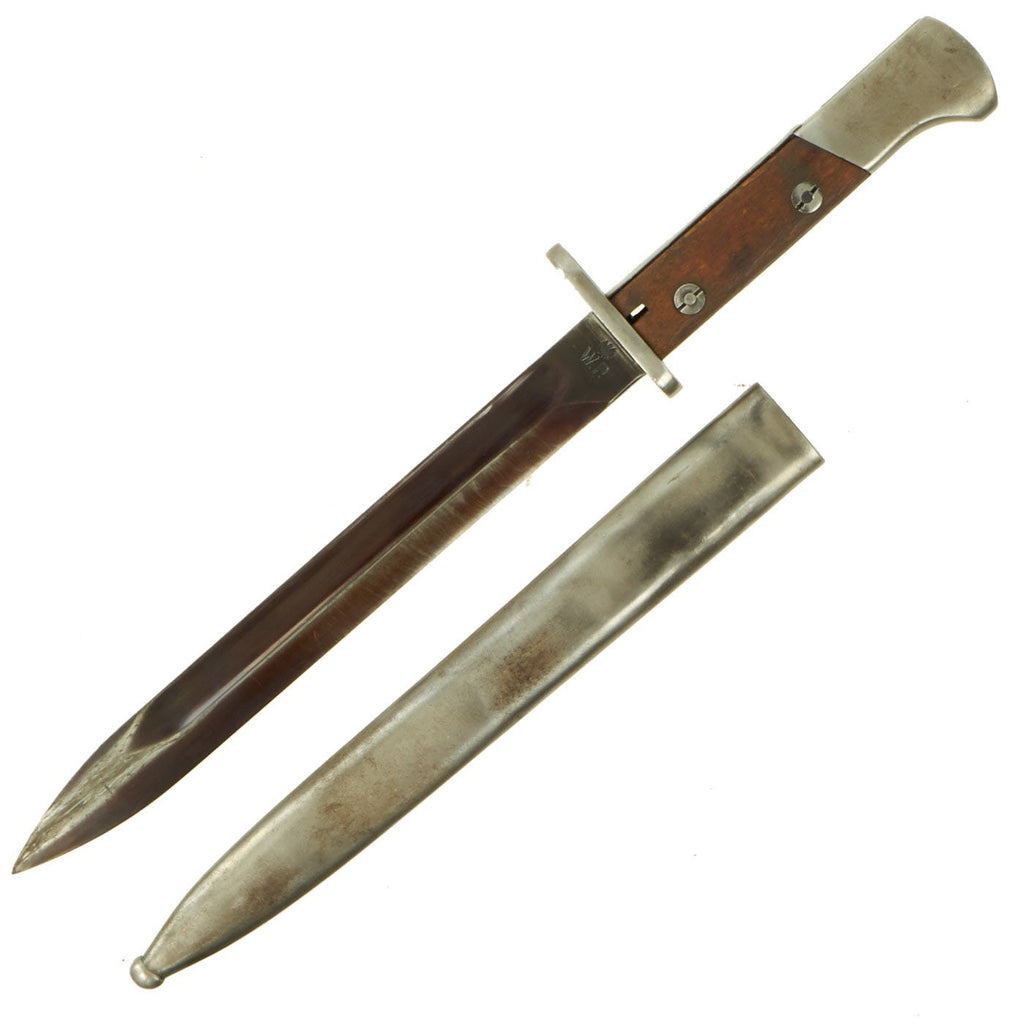 Original Pre-WWII Polish M1930 Mauser Bayonet with Muzzle Ring by PERK ...