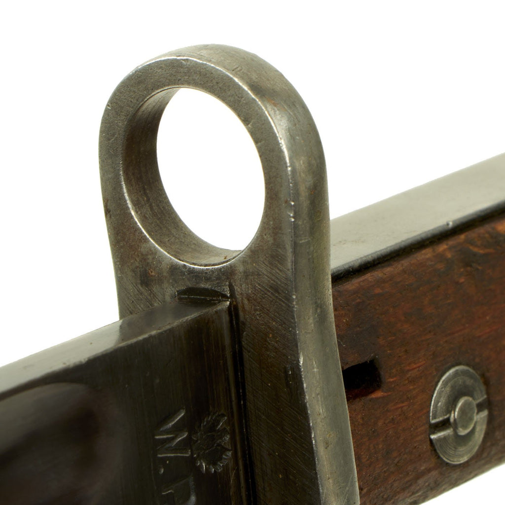 Original Pre-WWII Polish M1930 Mauser Bayonet with Muzzle Ring by PERK ...