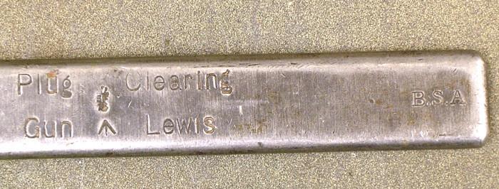 British Lewis LMG Clearing Plug: No. 1 – International Military Antiques