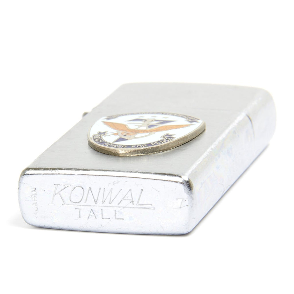 Original 1950's Korean War Era Zippo Slim Style Lighter of the United ...