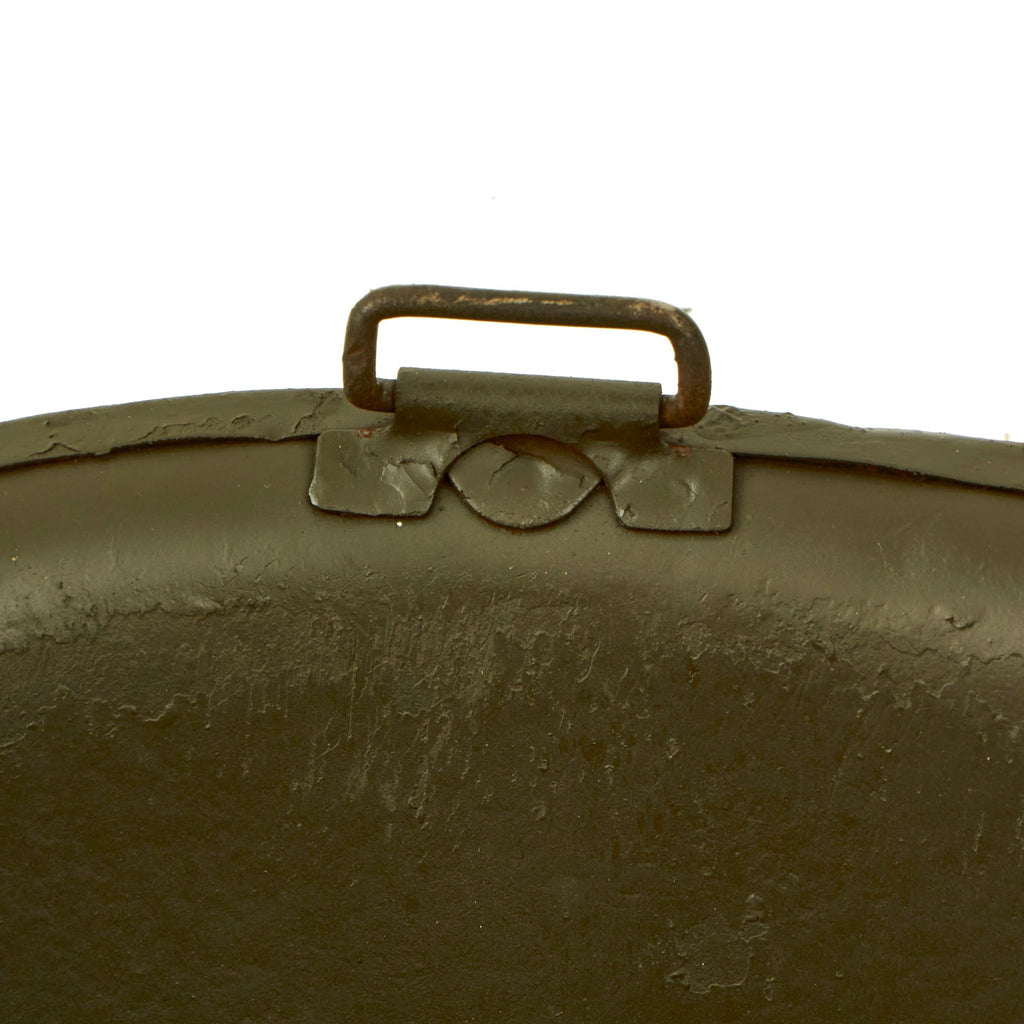 Original Cold War Danish M48 Clone U.S. M1 Helmet Shell - Repainted OD ...