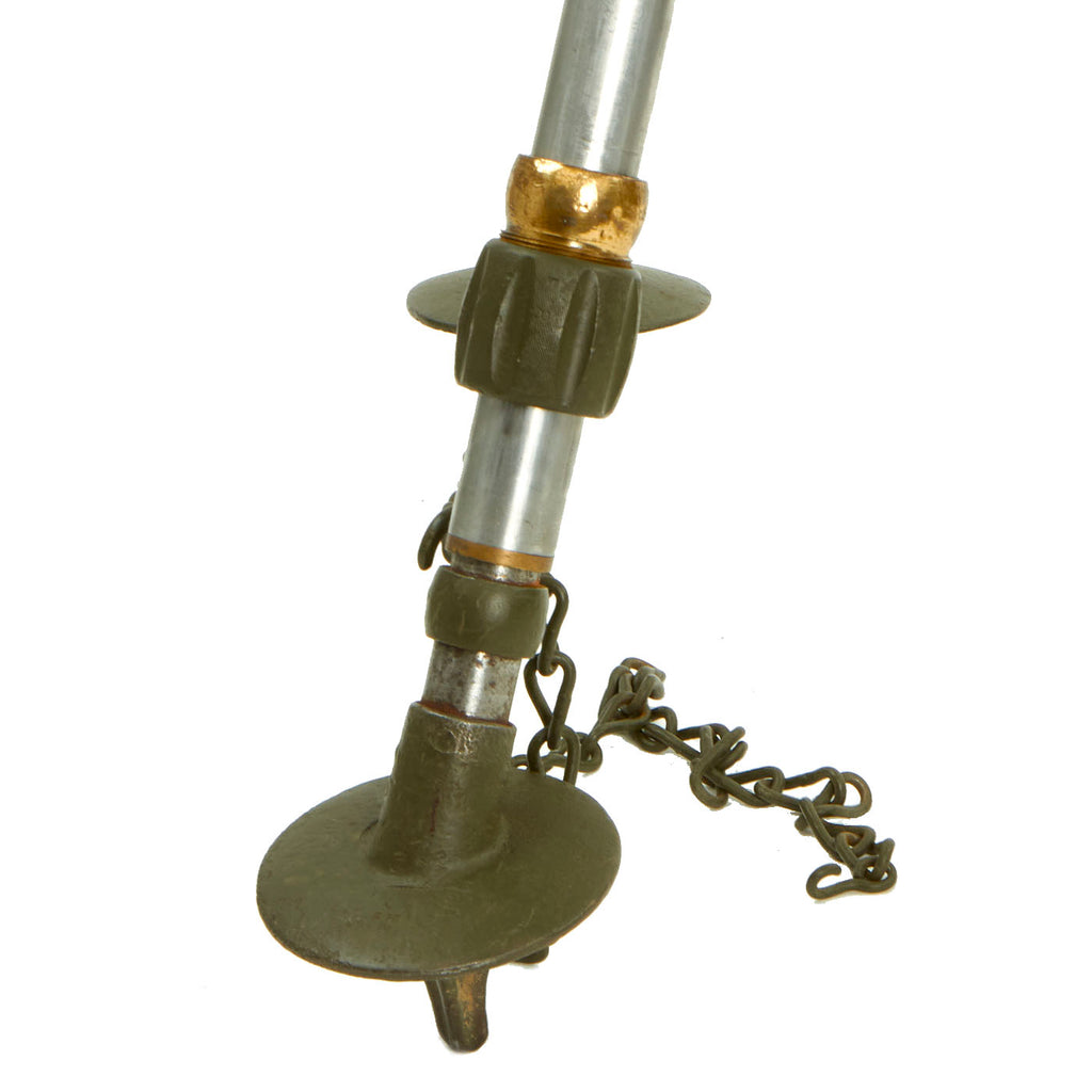 Original U.S. WWII 81mm Display M1 Mortar System With Baseplate and Bi ...