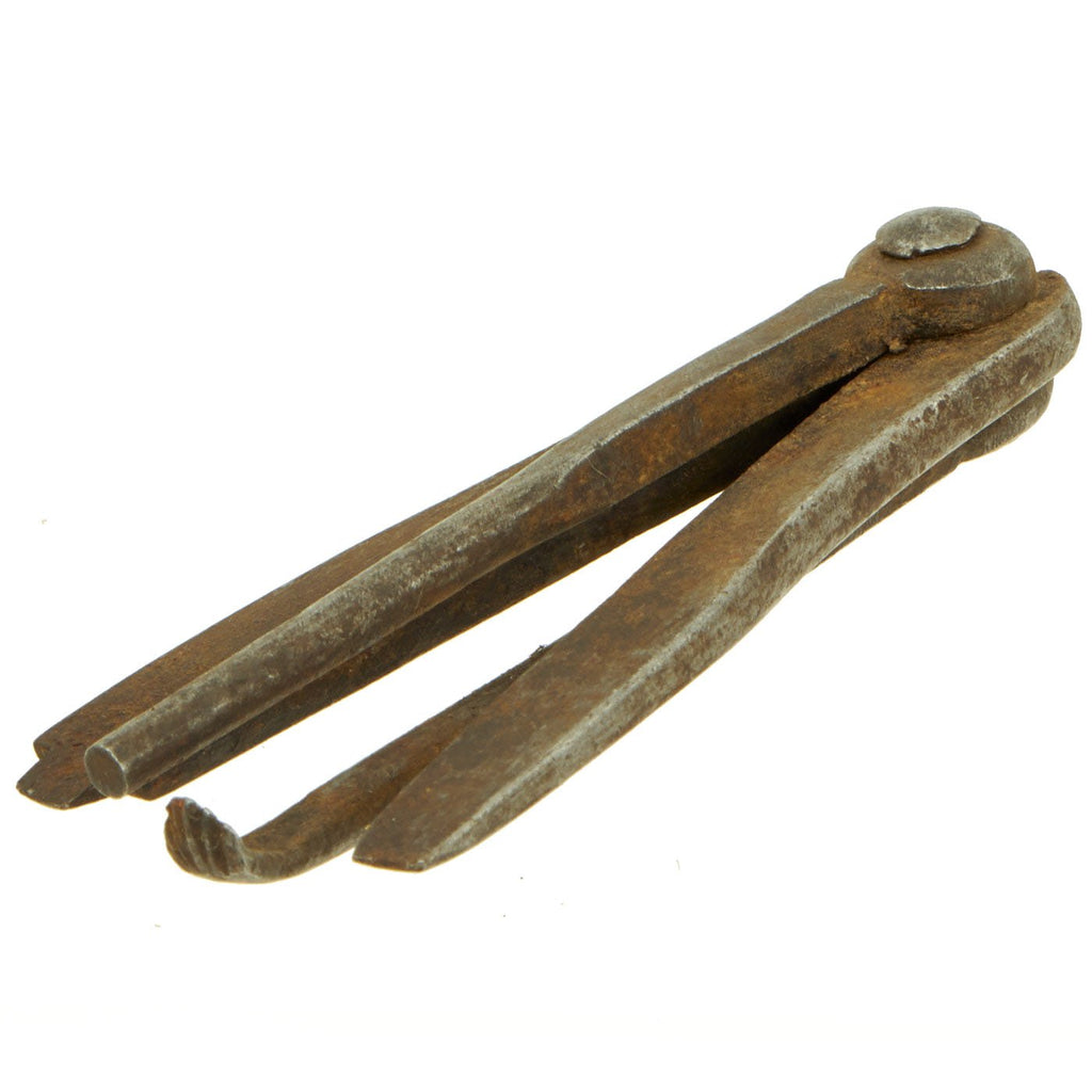 Original Antique Folding Flintlock Musket Combination Tool ...