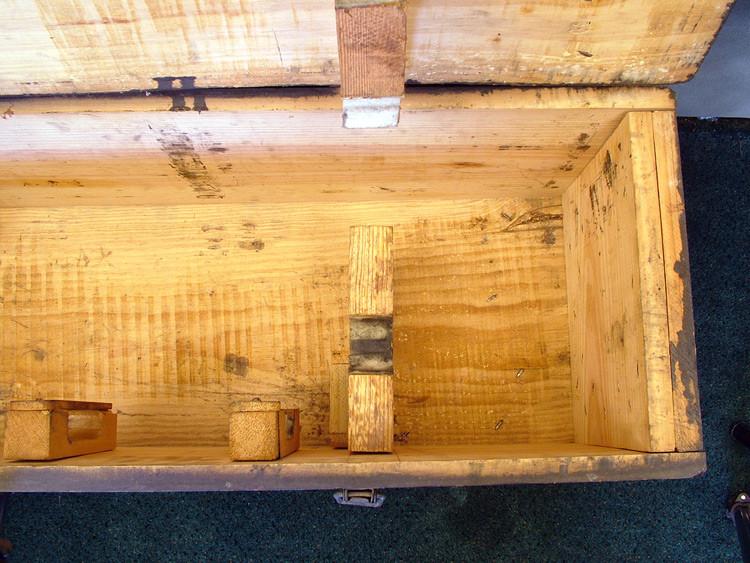 MG 34 Wood Transit Chest: Original Un-Restored – International Military ...
