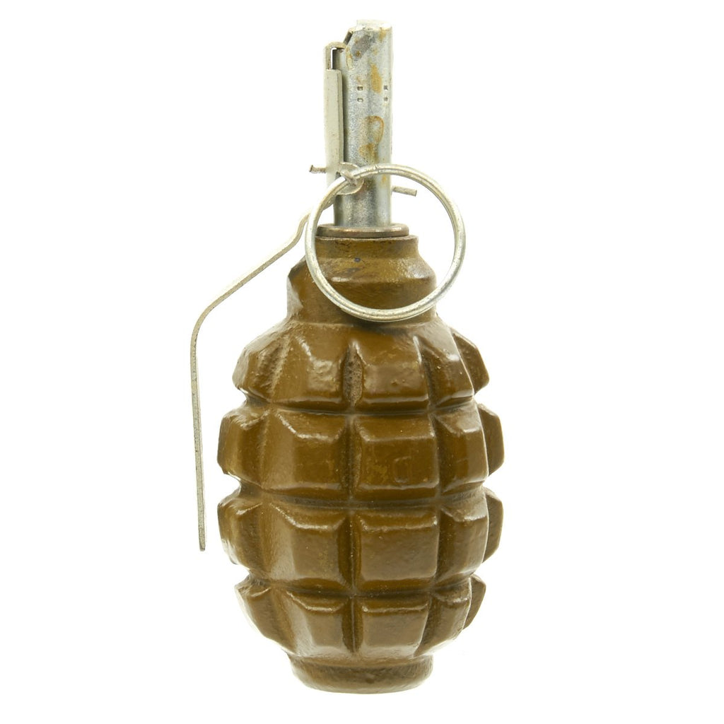 Original WWII Style Soviet Russian F1 Hand Fragmentation Grenade - Ine ...