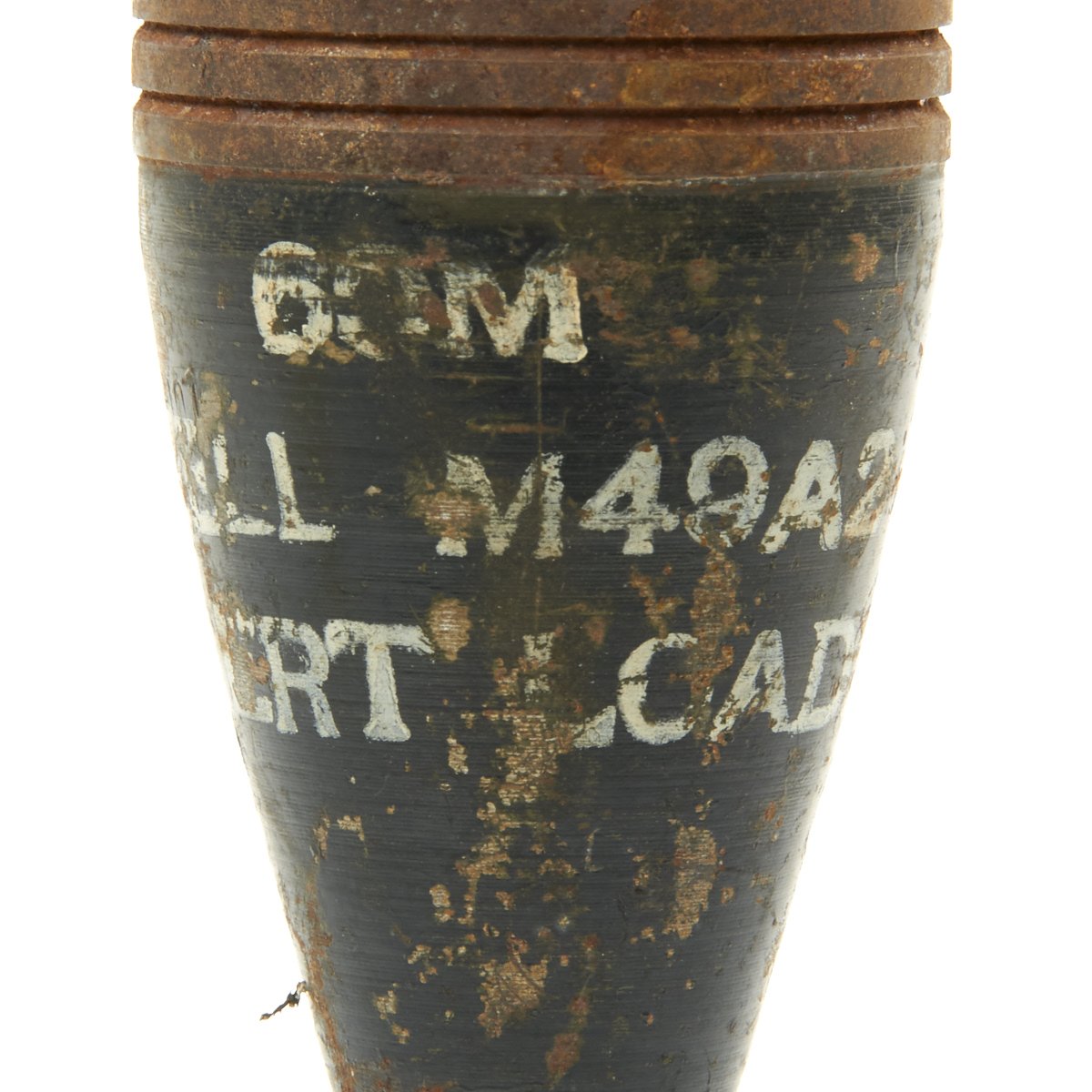Original U.S. WWII M49A2 60mm Deactivated Practice Mortar Round dated ...