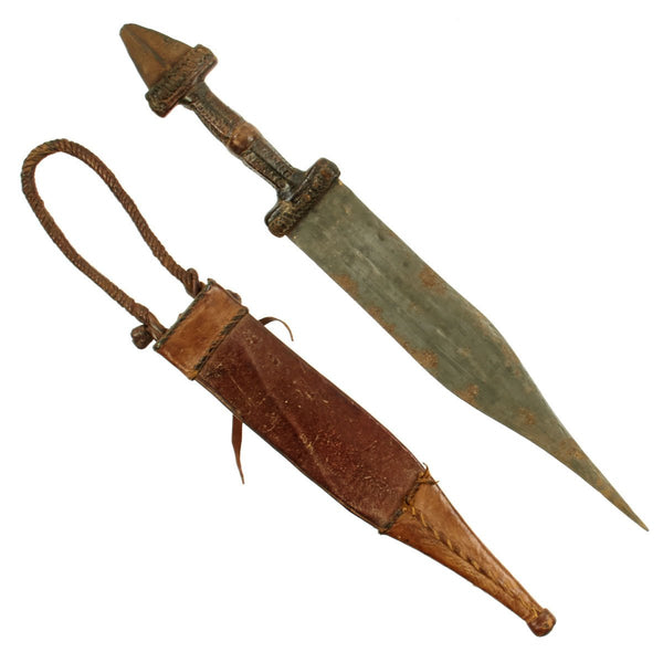 Original Sudanese Mahdi Dervish Arm Dagger with Skull Crusher Pommel a ...
