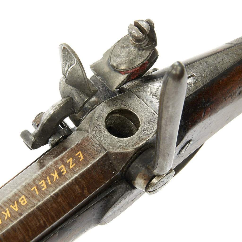 Original British Napoleonic Ezekiel Baker Breech Loading Rifle ...