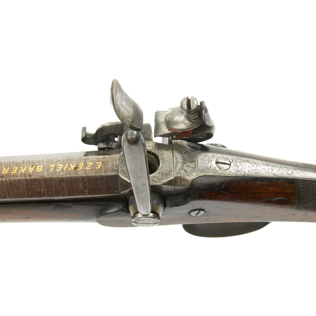 Original British Napoleonic Ezekiel Baker Breech Loading Rifle ...