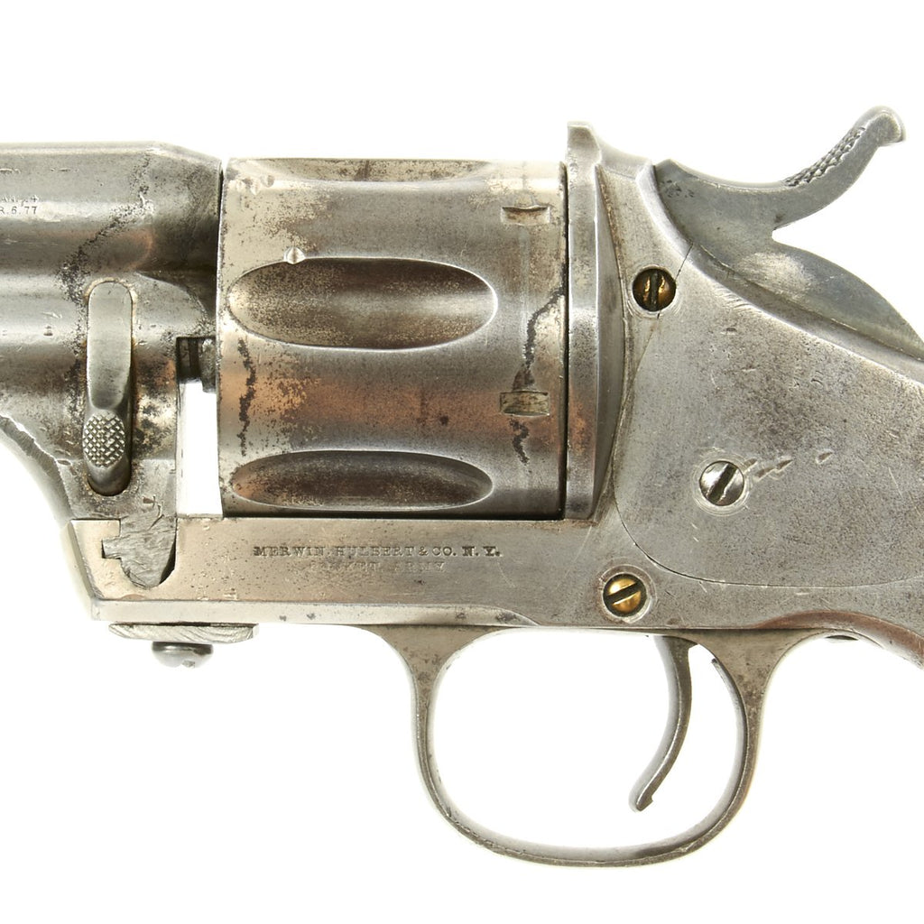 Original U.S. Merwin & Hulbert 2nd Model Pocket Army .44-40 Revolver w ...