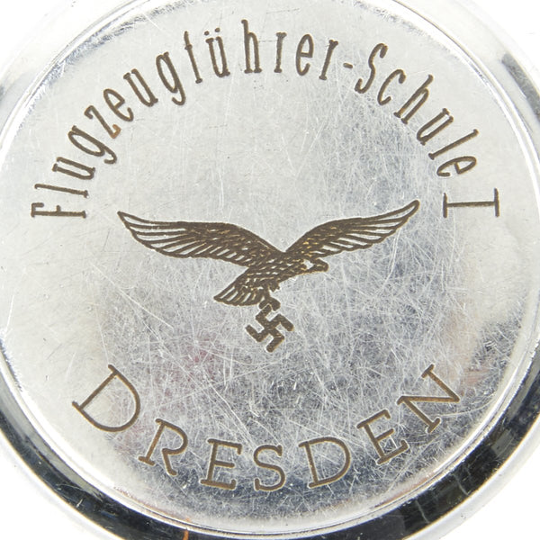 Original German WWII Luftwaffe Flight School I Dresden Marked Stop Wat ...