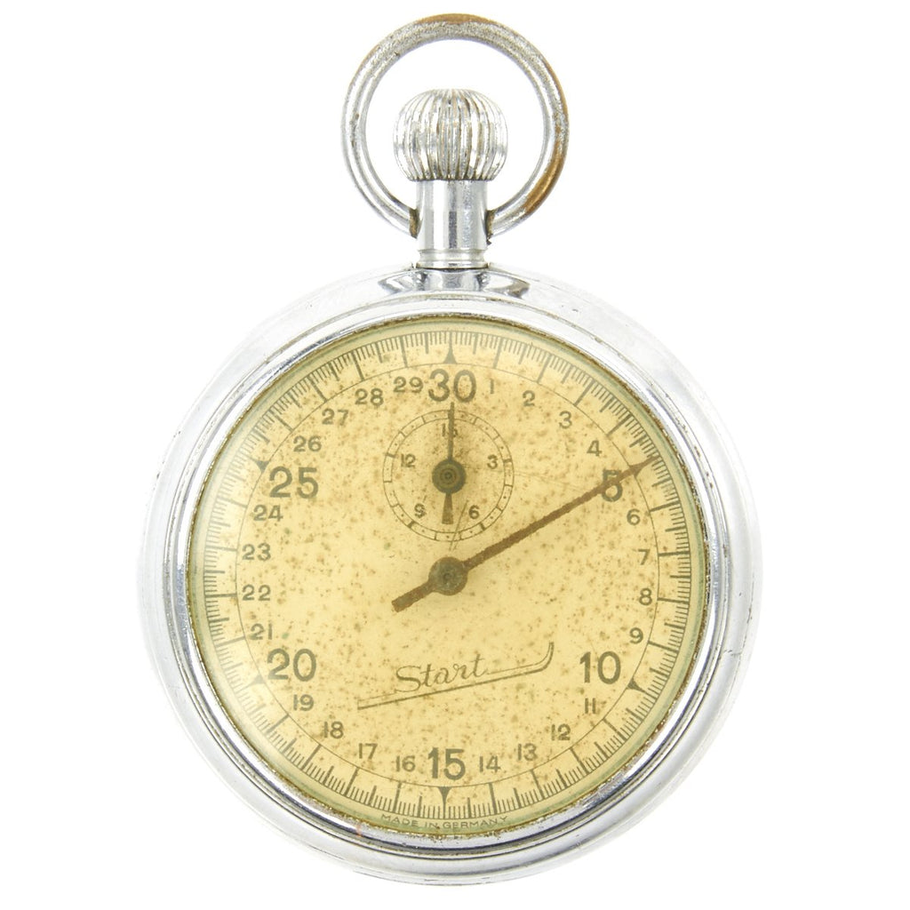 Original German WWII Luftwaffe Flight School I Dresden Marked Stop Wat ...