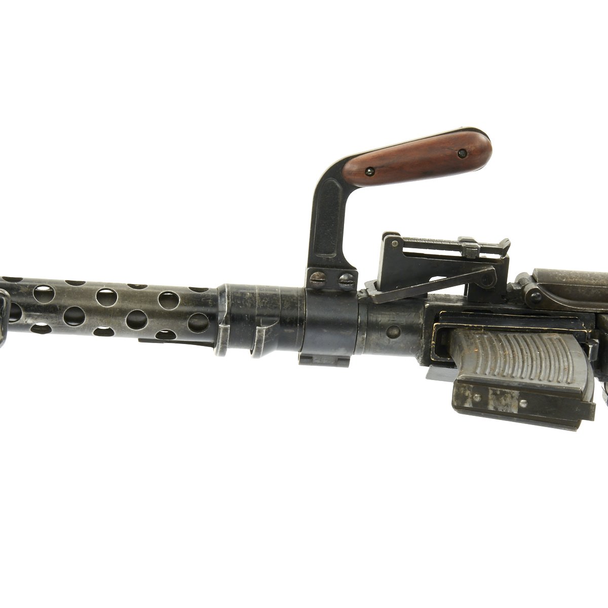 Original German WWII MG 13 Display Light Machine Gun with Magazine - M ...