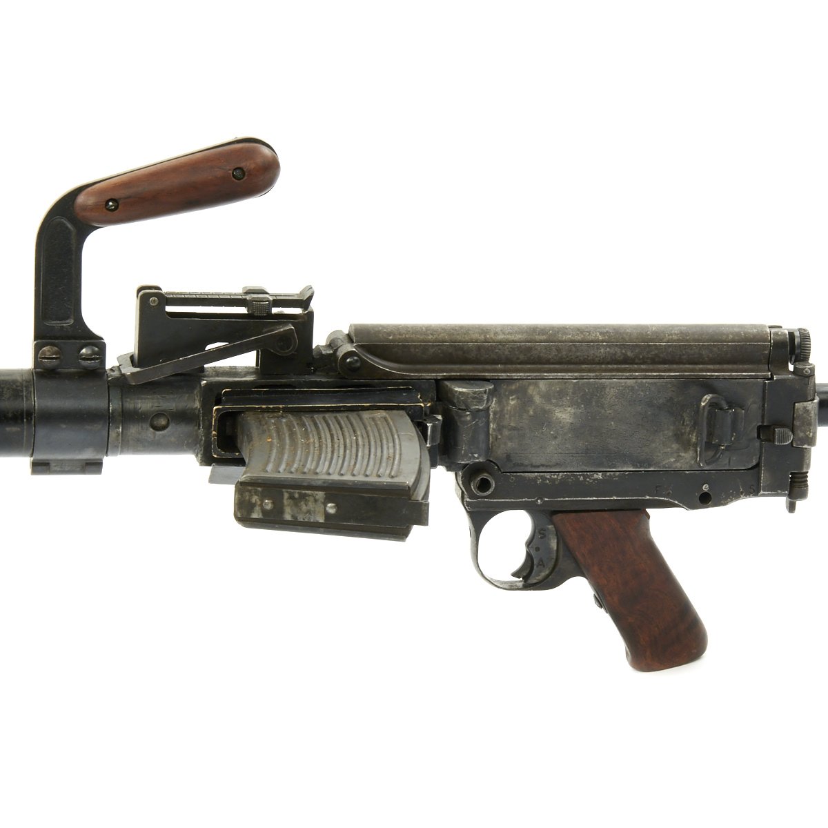 Original German WWII MG 13 Display Light Machine Gun with Magazine - M ...