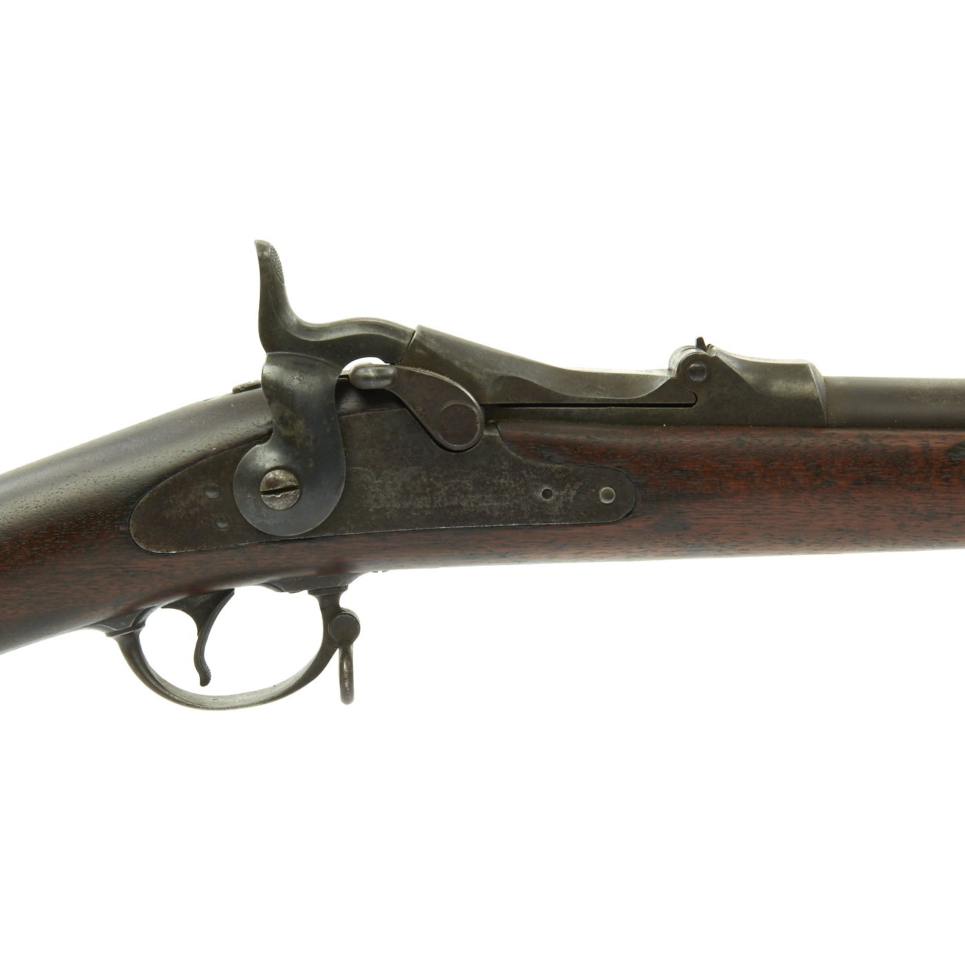 Original U.S. Springfield Trapdoor Model 1873/84 Transitional Rifle ma ...