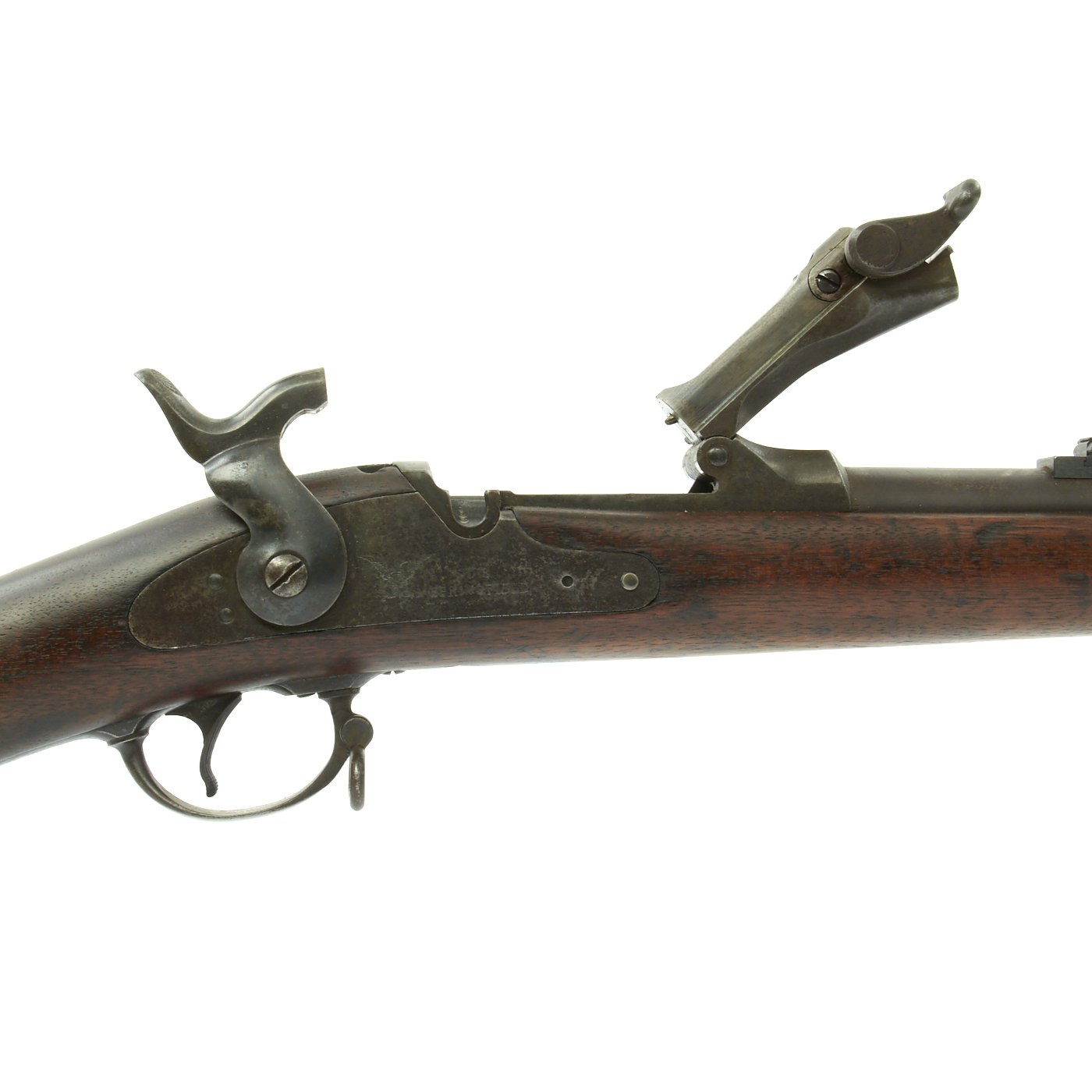 Original U.S. Springfield Trapdoor Model 1873/84 Transitional Rifle ma ...