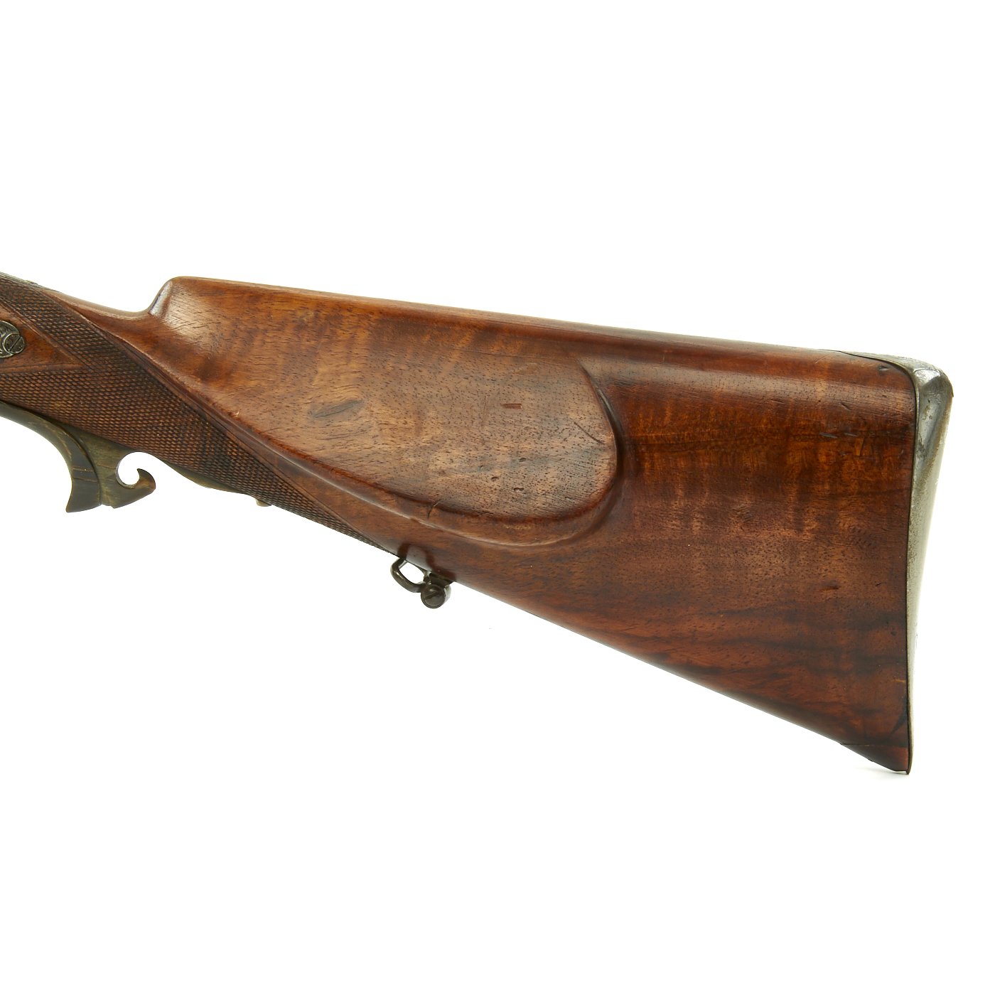 Original German Fully Engraved Double Barrel Pinfire Shotgun by J. Mut ...