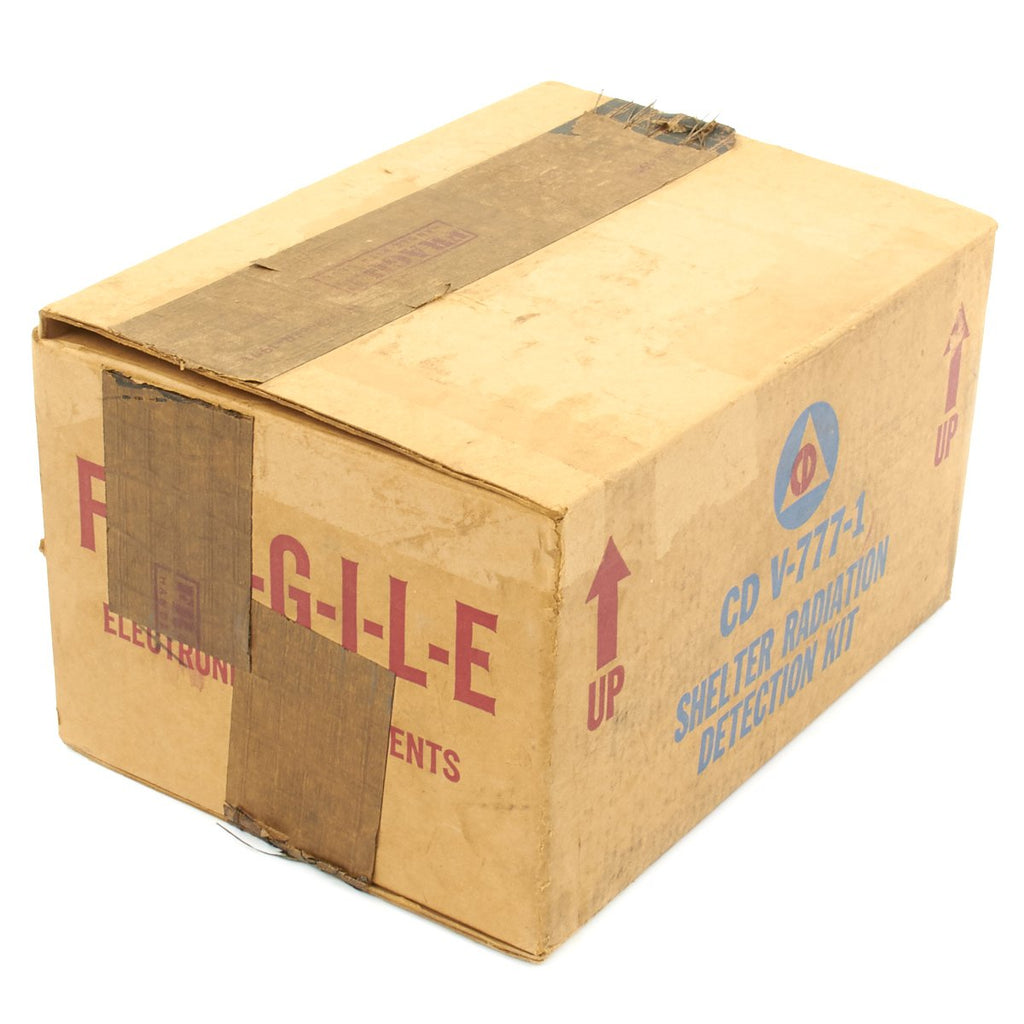 Original U.S. Cold War Civil Defense CD V-777-1 Shelter Radiation Kit ...