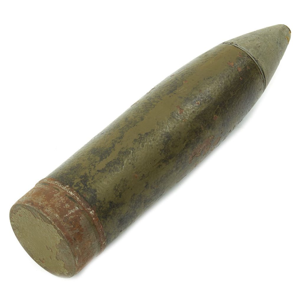 Original German WWII Light Infantry 7.5cm le.IG 18 Artillery Shell Set ...