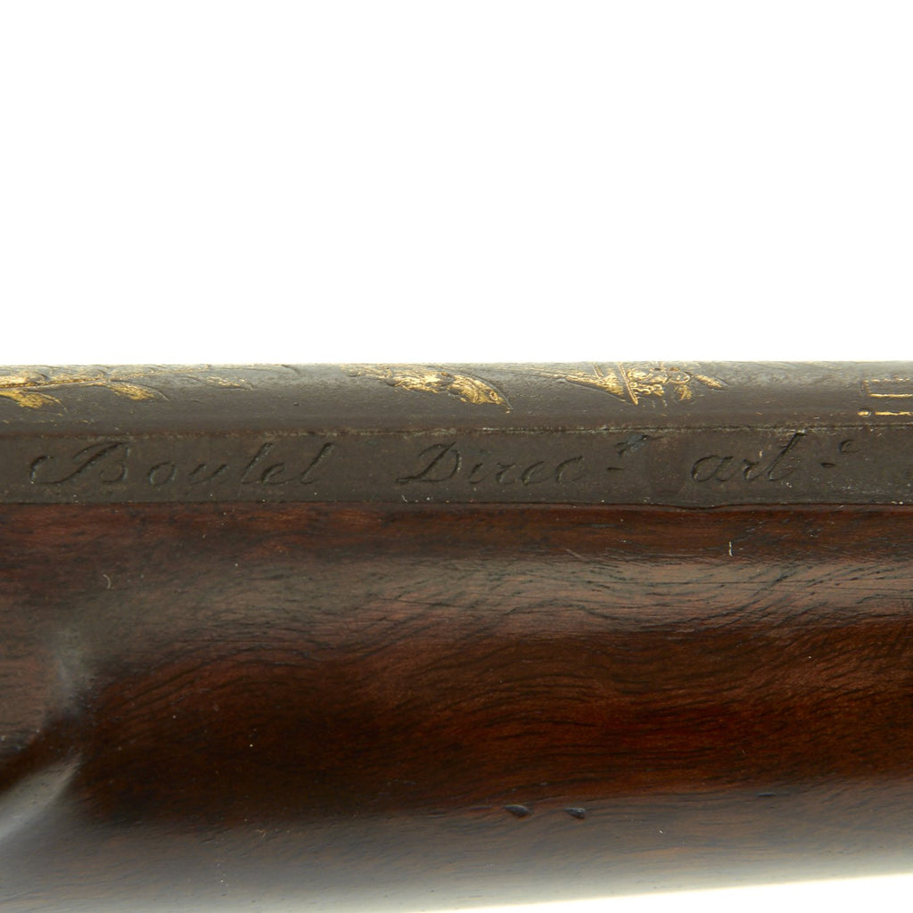 Original French Napoleonic Nicolas Noel Boutet Double Barrel Flintlock ...