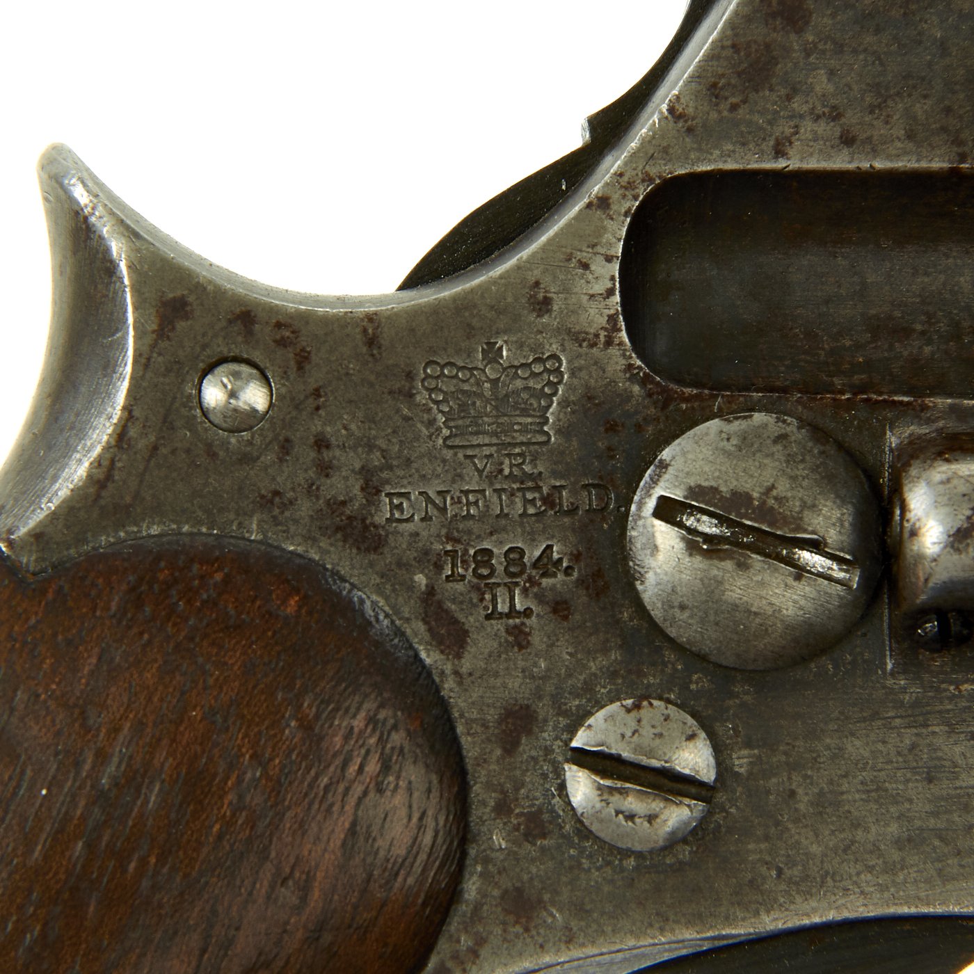 Original British Victorian Enfield Model 1881 MkII Service Revolver in ...