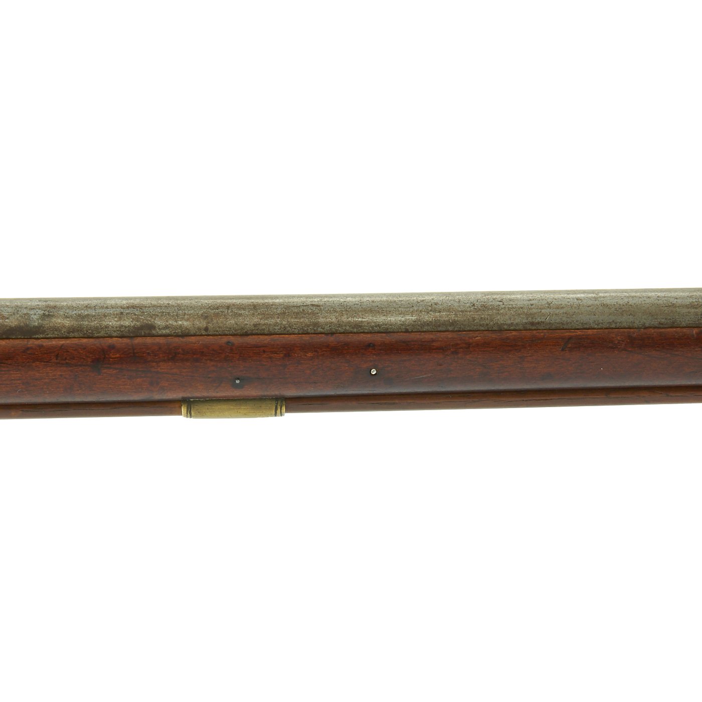 Original U.S. New England Militia Flintlock Musket with 49" Barrel and ...