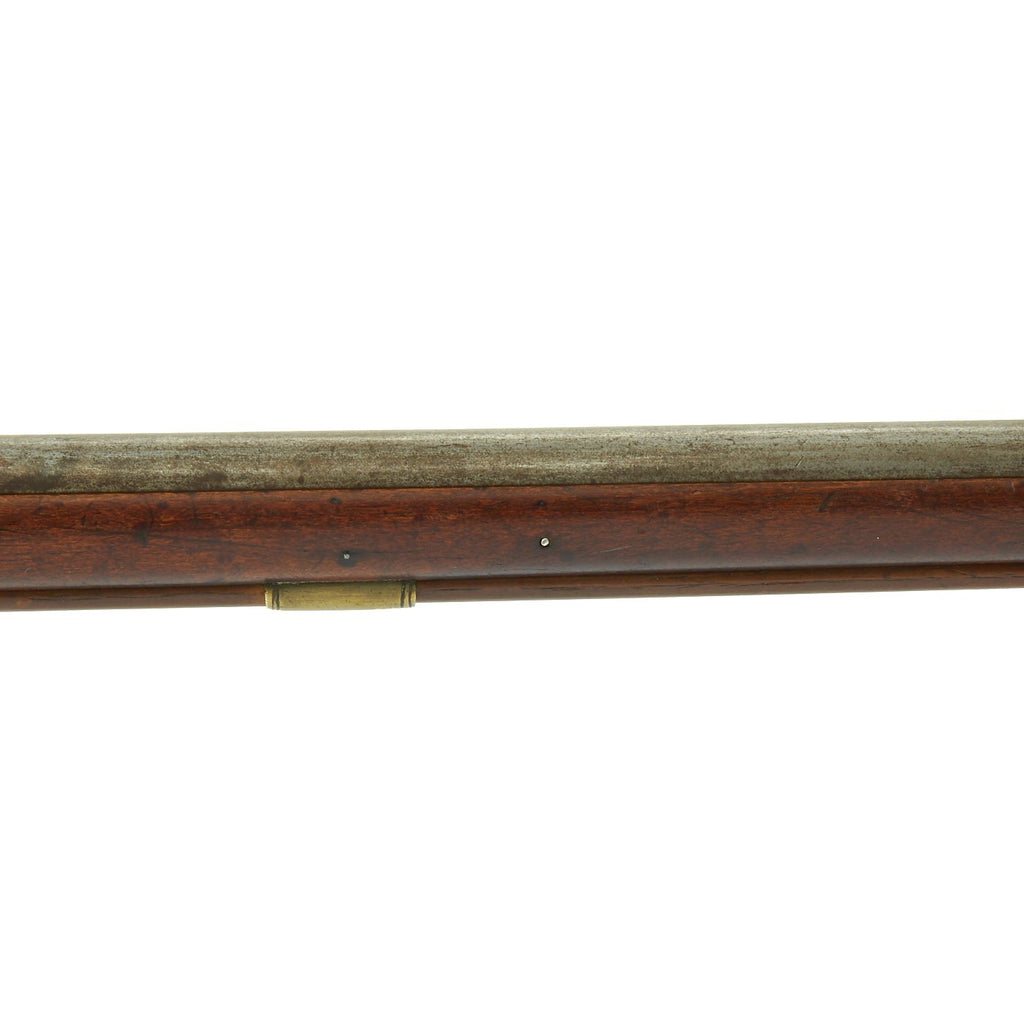 Original U.S. New England Militia Flintlock Musket with 49" Barrel and ...