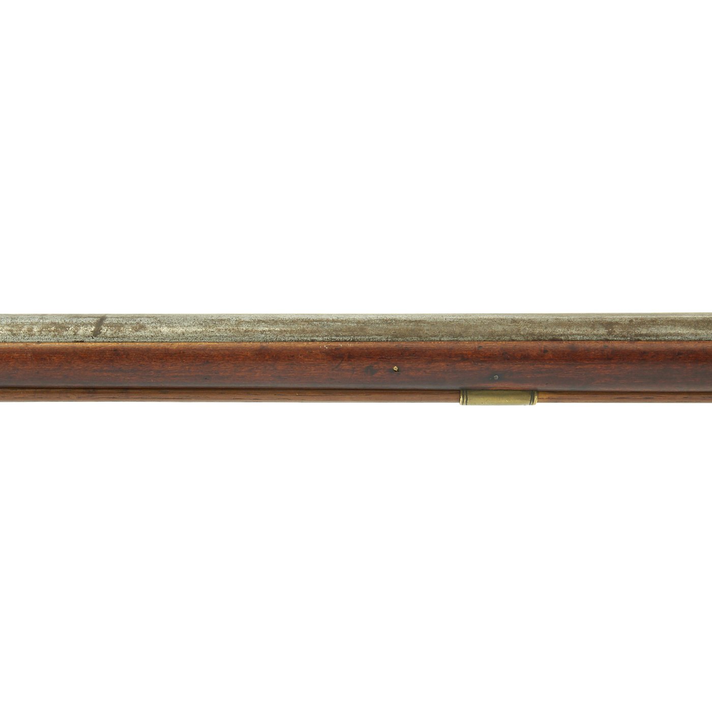 Original U.S. New England Militia Flintlock Musket with 49" Barrel and ...